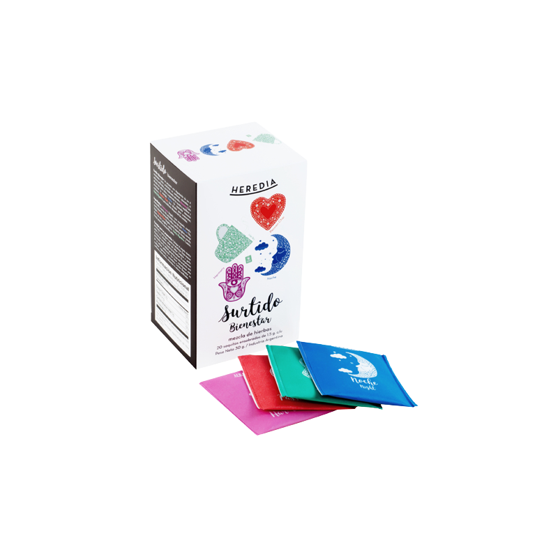 Té Surtido clásico x 25 saq. - Heredia
